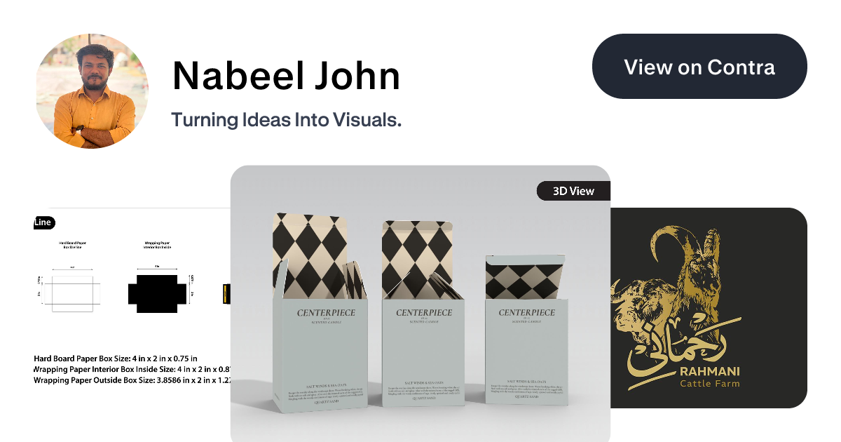 Nabeel John on Contra | Turning Ideas Into Visuals.