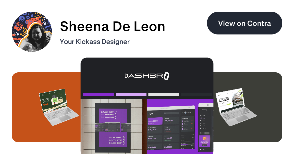 Sheena De Leon on Contra | Your Kickass Designer