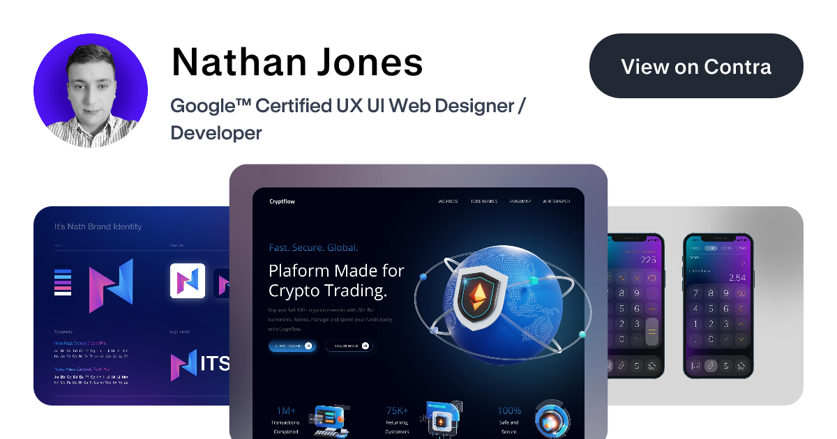 Nathan Jones's Work | Contra