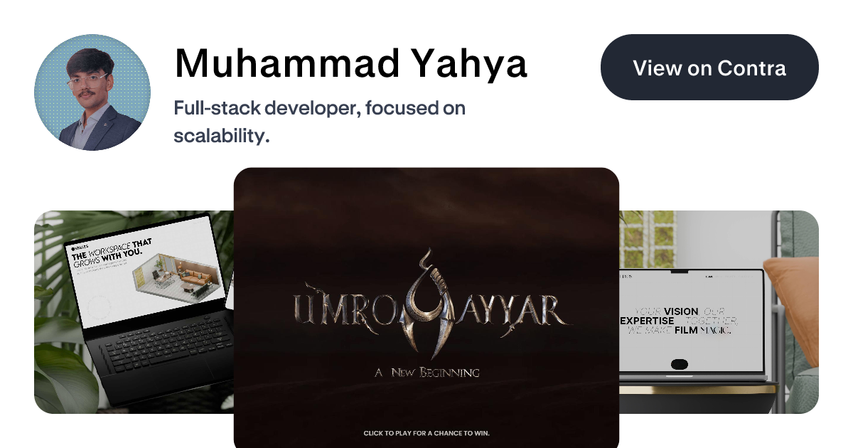 Muhammad Yahya on Contra