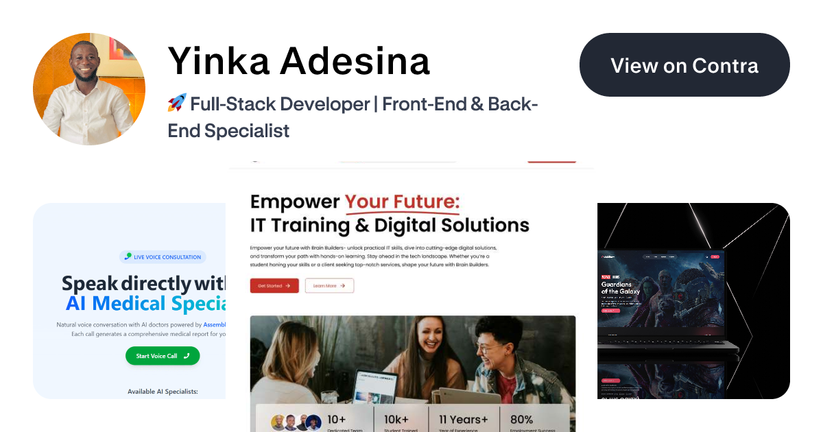 Yinka Adesina on Contra