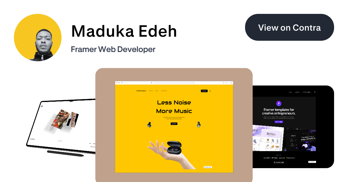 Maduka Edeh's Work | Contra