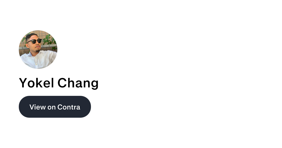 Yokel Chang - Chief Marketing Officer | Contra